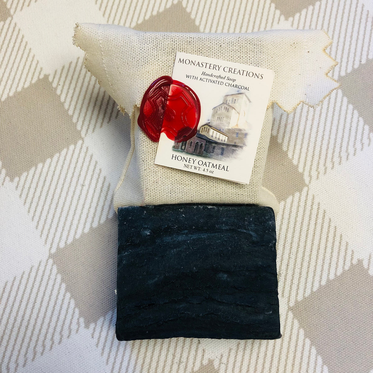 Soap made with Activated Charcoal – Monastery Creations