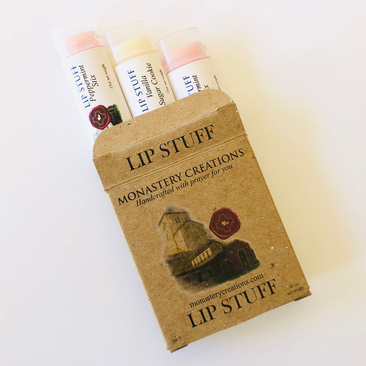 Lip Stuff Trio Boxed Set – Monastery Creations