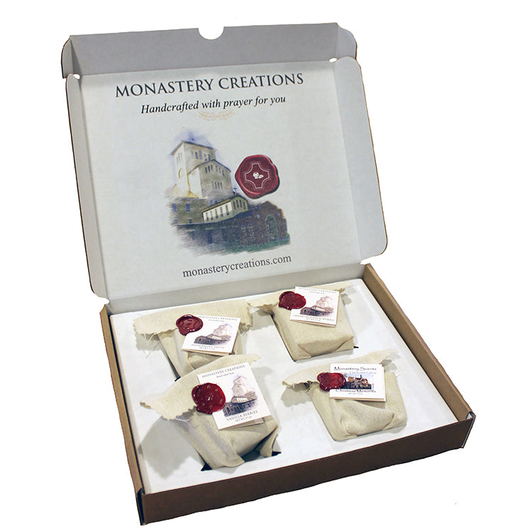 Premium All-Natural Handmade Soap Bar Gift Box – Monastery Creations
